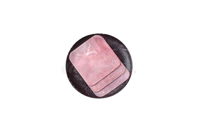 Ham Cut into Square Slices for Making Delicious Nutritious Sandwiches ...