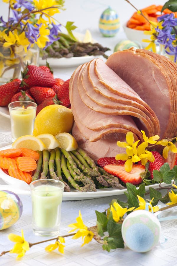 Easter ham stock image. Image of celebration, prepared - 8097673
