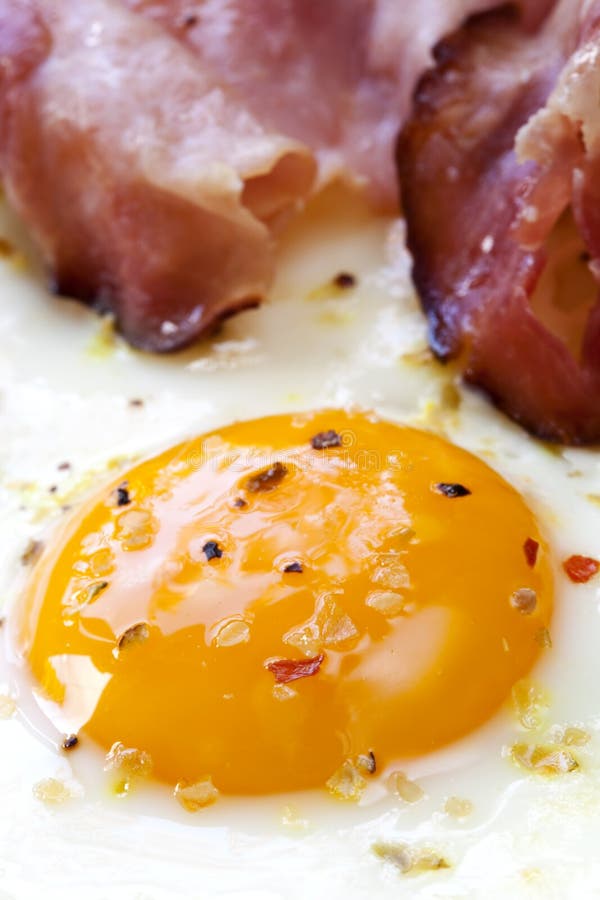 Ham and Eggs stock photo. Image of eggs, food, colour - 16481834