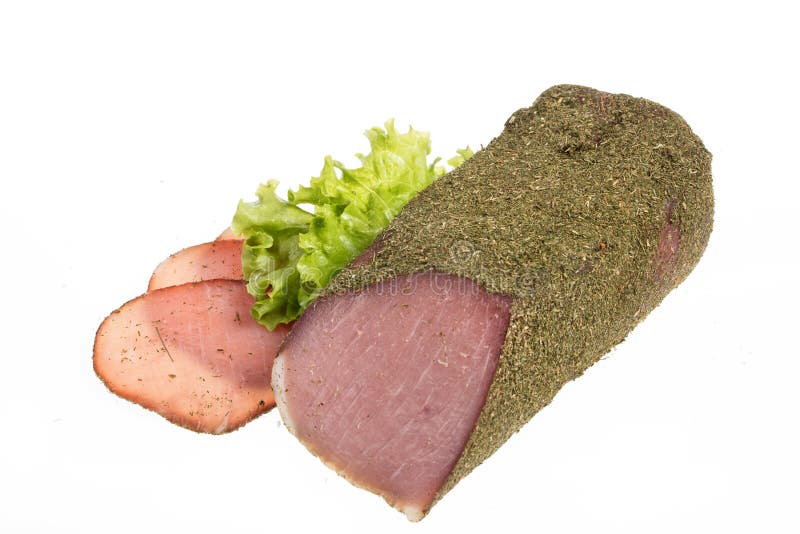 Ham with Greenery stock photo. Image of potatoes, feast - 141723504