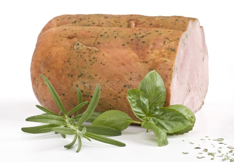 Ham With Herbs Picture. Image: 4939094