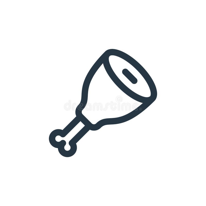 Ham Icon Vector from Videogame Elements Concept. Thin Line Illustration ...