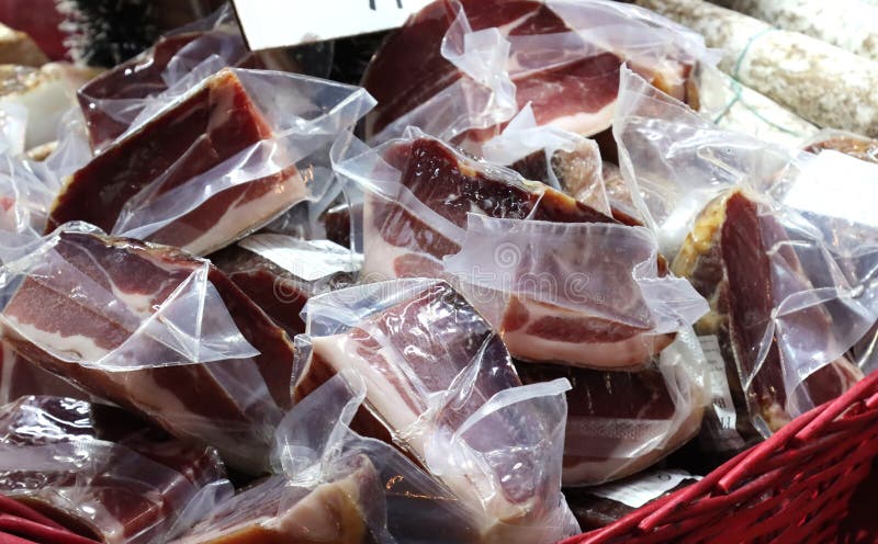 Hams Cut and Vacuum Sale--hams Cut and Vacuum Sale- Stock Photo - Image ...