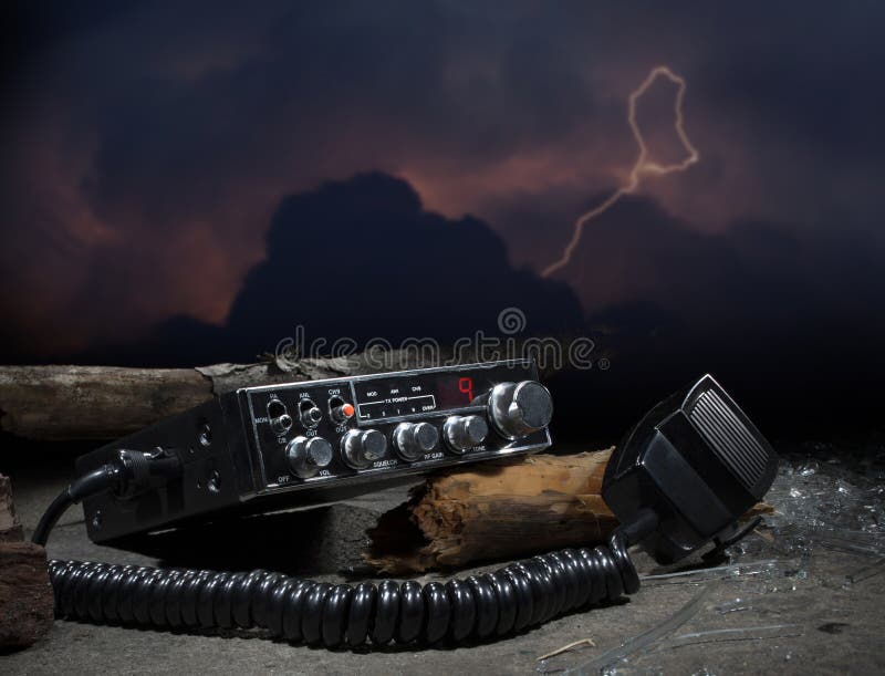 Ham Radio on Channel 9 during a Storm Stock Image - Image of bronze ... Ham Radio on Channel 9 during a Storm Stock Image - Image of bronze ...