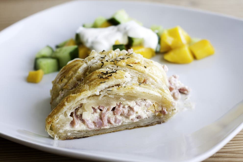 Ham rod stock image. Image of salat, cheese, aftensmad - 41303995