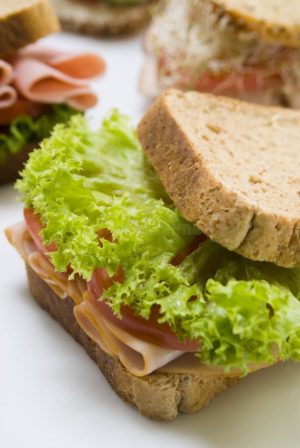 Sandwich Fixings stock photo. Image of preparation, board - 2642682