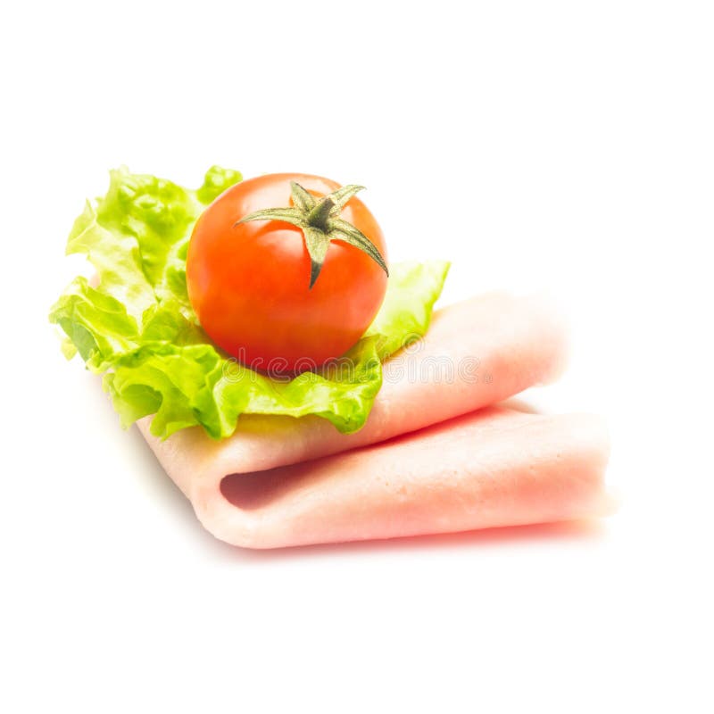 Ham slices stock photo. Image of fresh, appetizer, delicatessen - 31344296