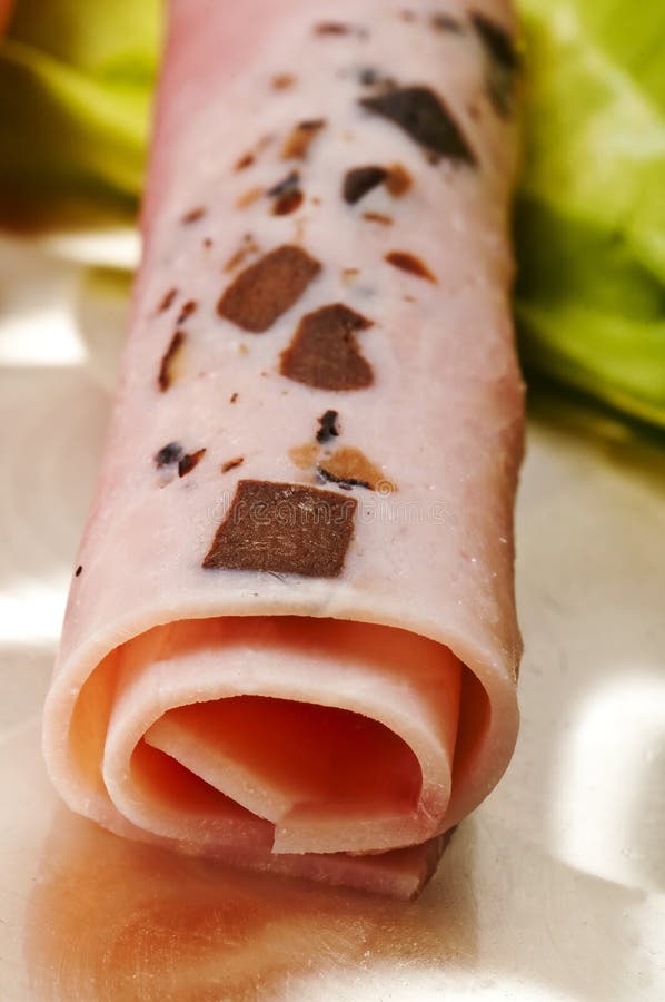 Ham with truffle stock image. Image of healthy, luxorious - 23326273
