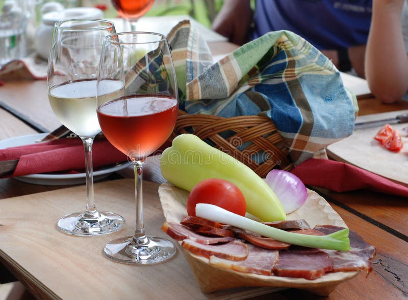 Ham and vine stock photo. Image of vine, delicious, rose - 16884946