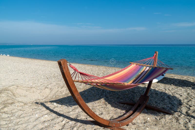Bord De La Mer D Hamac Tropical Photos libres de droits et gratuites de ...