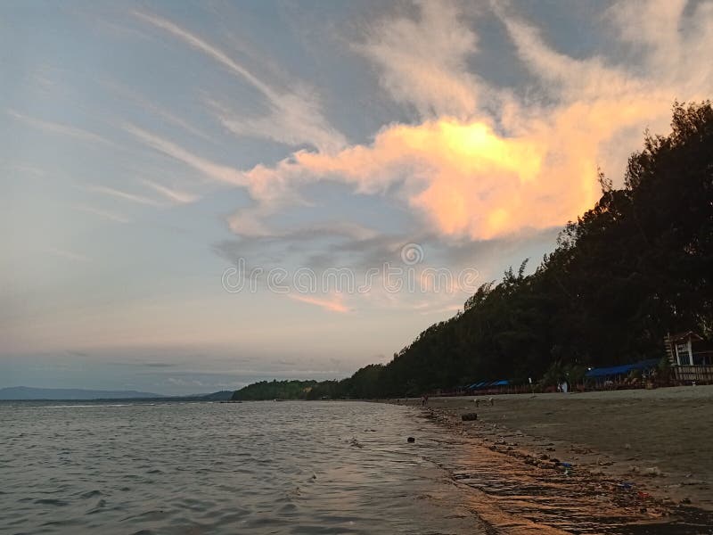 Hamadi Beach stock photo. Image of beach, hamadi, papua - 159103918