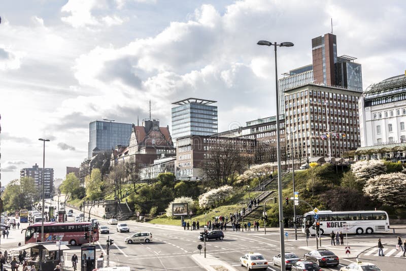 Hamburg Altona editorial image. Image of white, germany - 53243200