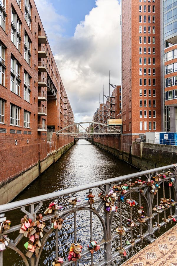 Hamburg, Germany - June 17, 2024: Downtown Hamburg Summer Time, Old Red ...