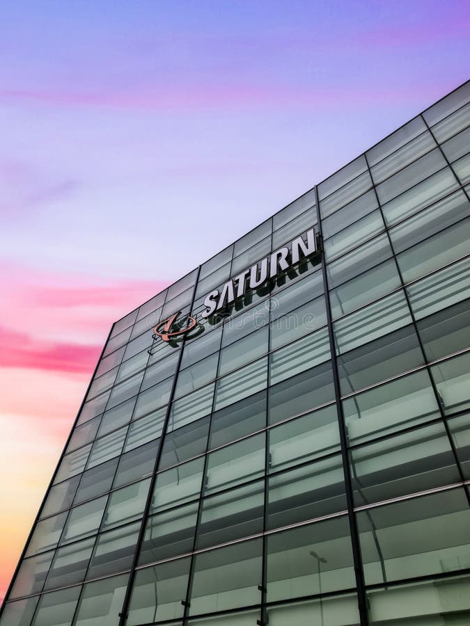 Hamburg, Germany - 03 September 2022: the Building of the Saturn Brand ...
