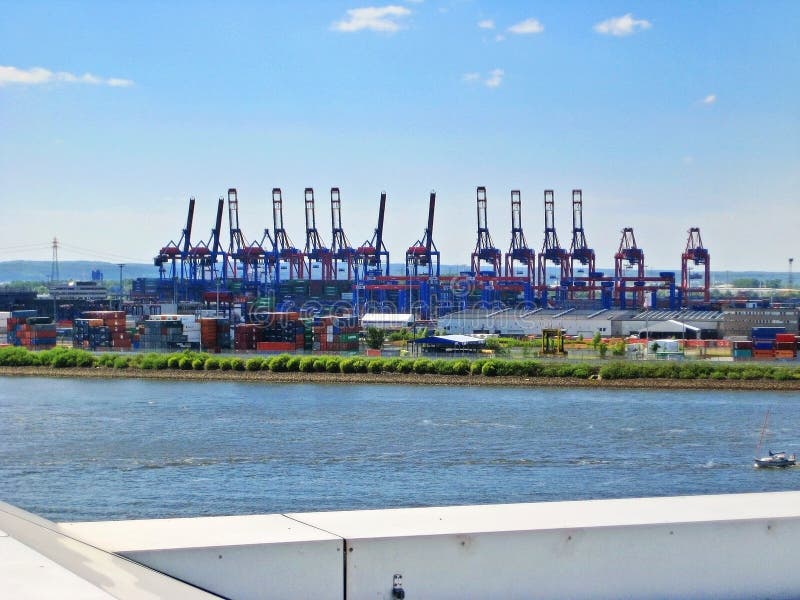 Hamburg Harbor / Port, Germany Editorial Photography - Image of city ...
