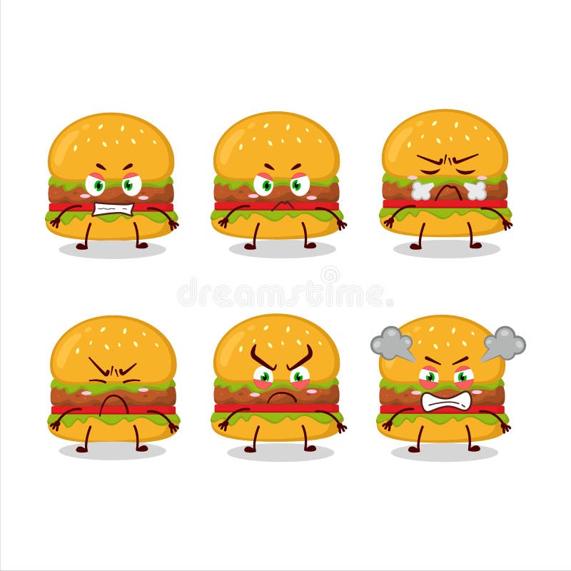 Angry Hamburger Stock Illustrations – 194 Angry Hamburger Stock ...