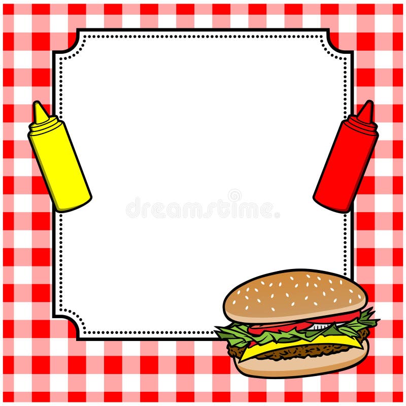Cookout Border Clipart