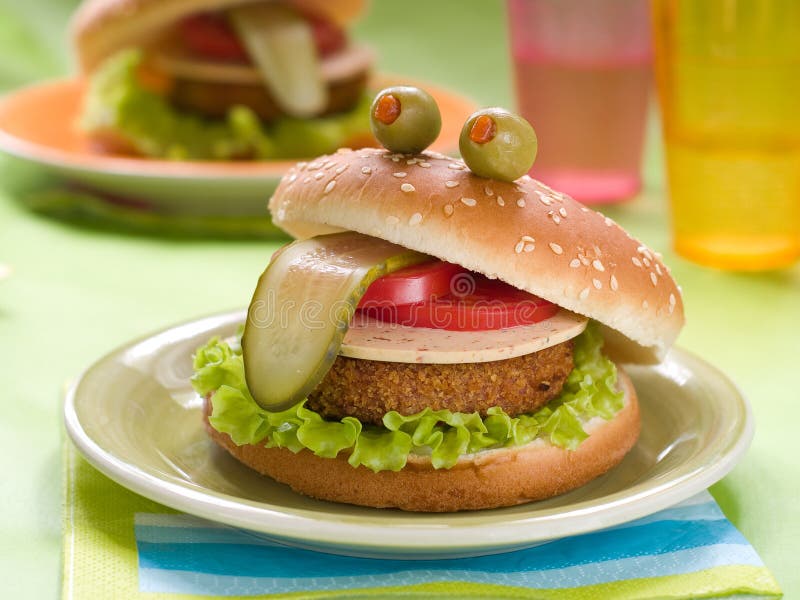 Hamburger stock photo. Image of beef, burger, dinner - 34169962