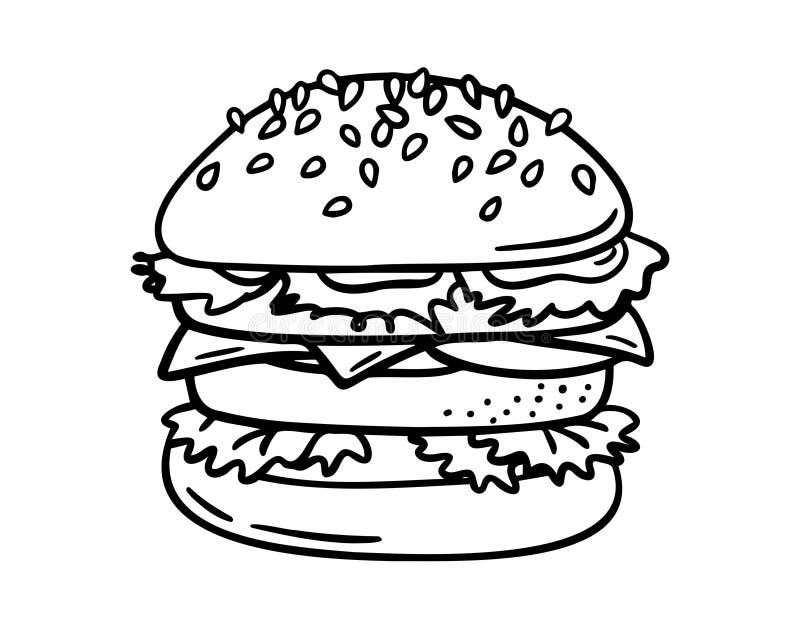 Hand Ok Sign Gesture Doodle Hand Drawn Icon. Outline Drawing Hand Ok ...