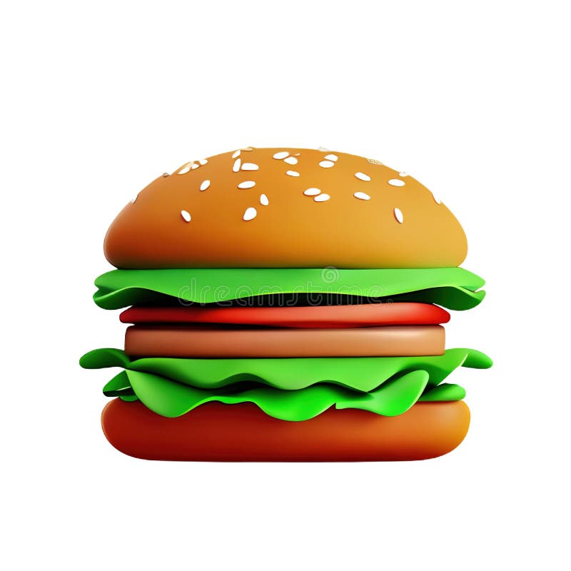 Hamburger Icon. Realistic Illustration of Hamburger Icon for Web Design ...