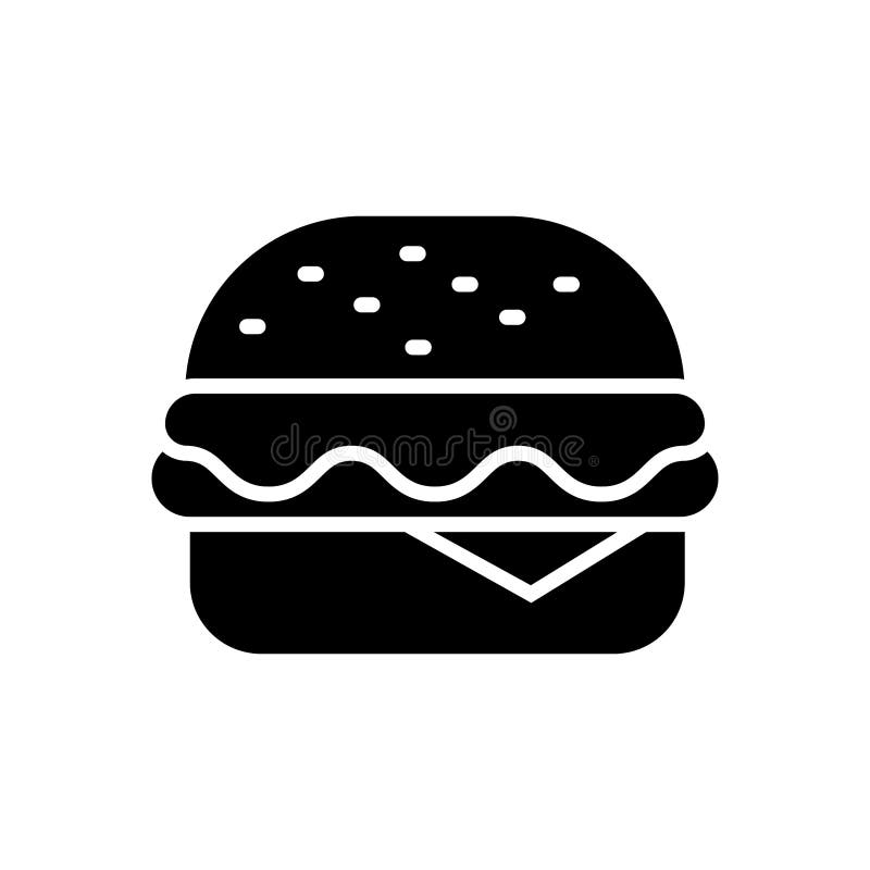 Hamburger Icon Vector Design Template in White Background Stock ...