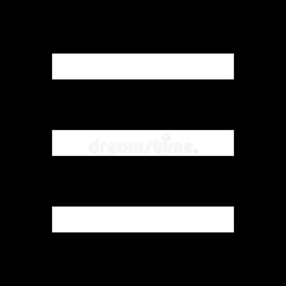 Hamburger Menu Flat Icons. UI Website Design Elements. Navigation Icons ...