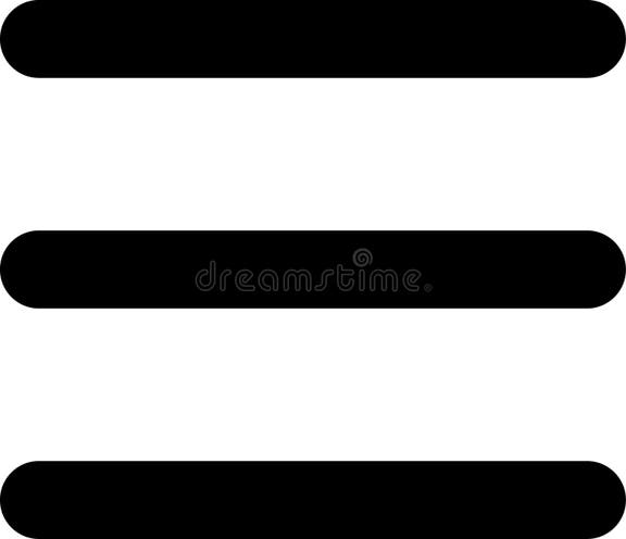 Hamburger Menu Flat Icons. UI Website Design Elements. Navigation Icons for Mobile App and User ...