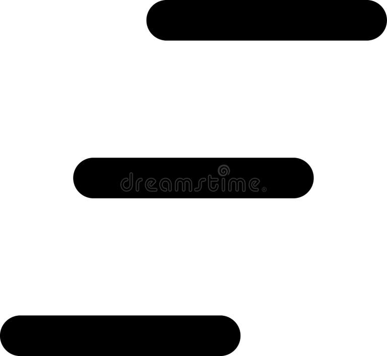 Hamburger Menu Flat Icons. UI Website Design Elements. Navigation Icons for Mobile App and User ...