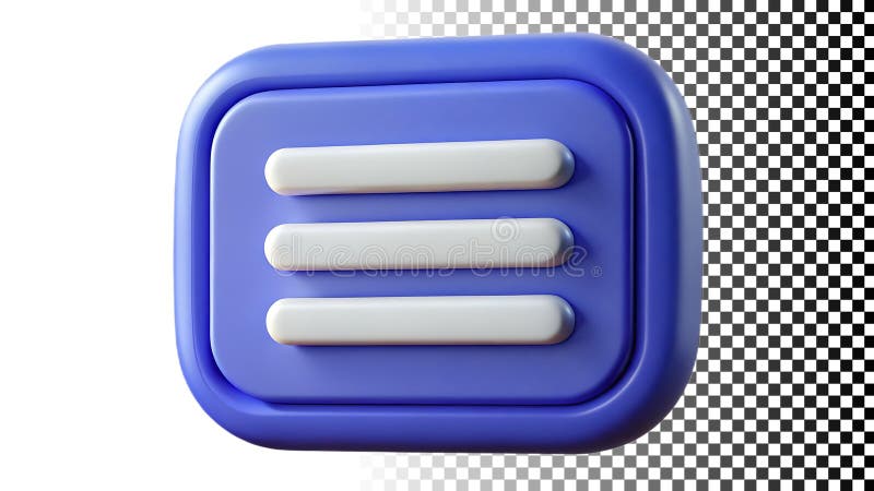 Hamburger Menu Icon Three Lines, Navigation UI Web Design Button ...