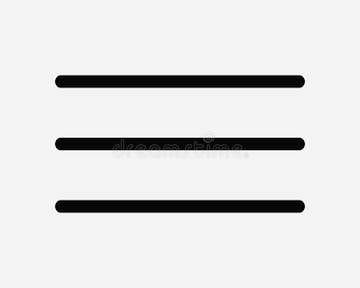 Hamburger Menu Icon. Web Website App Navigate Navigation Button UX UI User Interface Dropdown ...