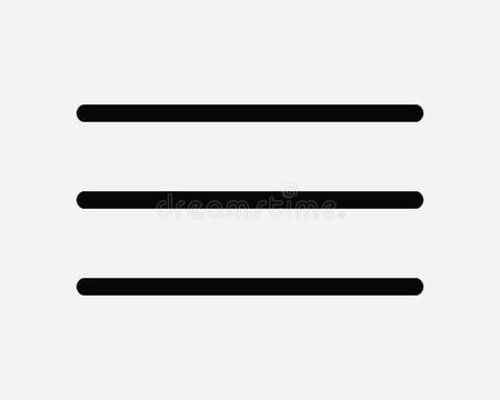 Hamburger Menu Icon. Web Website App Navigate Navigation Button UX UI ...