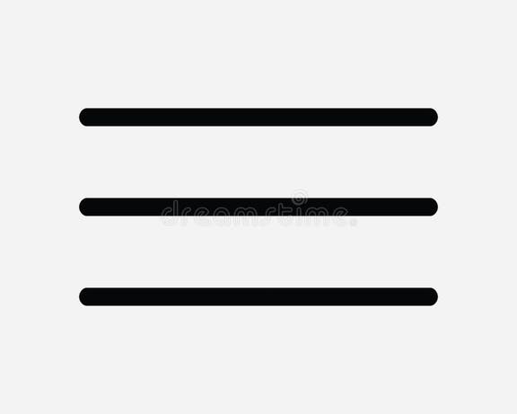 Hamburger Menu Icon. Web Website App Navigate Navigation Button UX UI ...