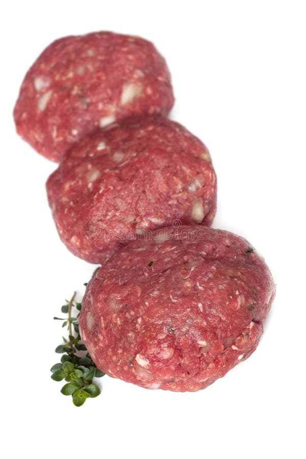 Hamburger Patties stock photo. Image of patties, patty - 4652244