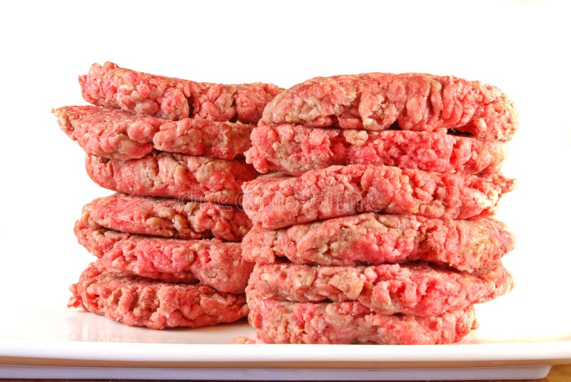 Hamburger Patties stock photo. Image of patties, patty - 4652244
