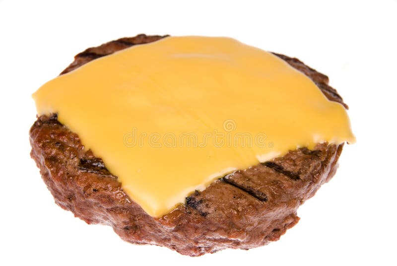Hamburger Patty With Cheese Stock Photography - Image: 6817102