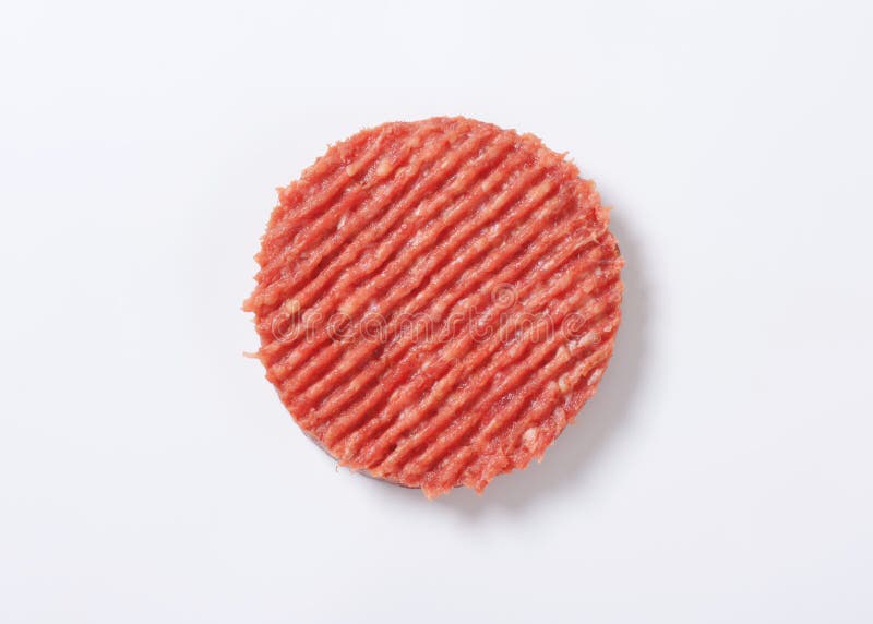 Hamburger patty stock image. Image of background, overhead - 55250413