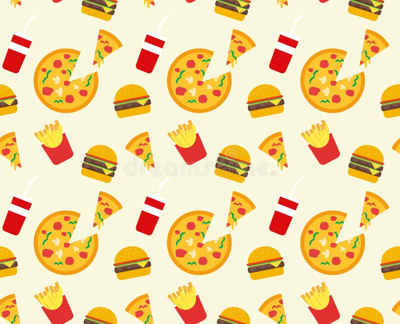 Fries Pattern Stock Illustrations – 4,466 Fries Pattern Stock ...