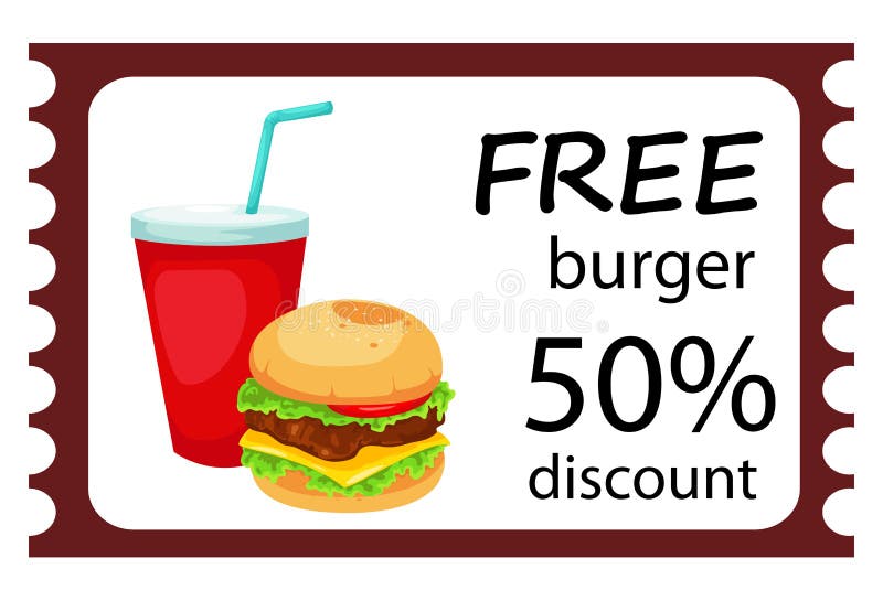 Ticket Burger Stock Illustrations – 359 Ticket Burger Stock ...