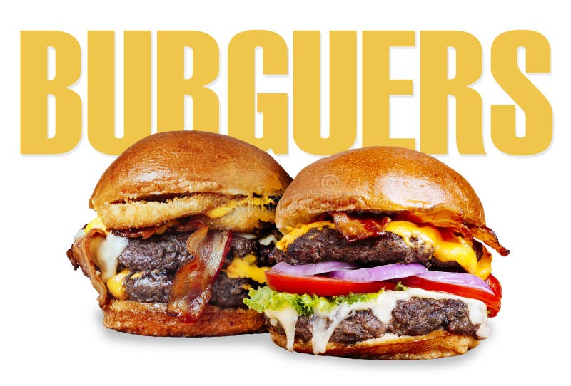 Hamburger sign stock image. Image of letters, gourmet - 120587187