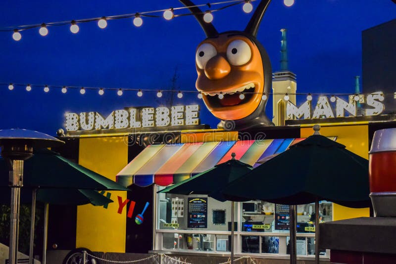 Hamburger Simpsons De Krusty Photographie éditorial - Image du dévastez ...