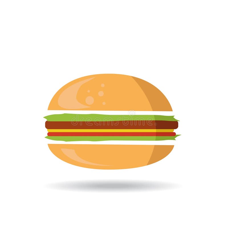 Hamburger Symbol Stock Vector - Image: 57766899