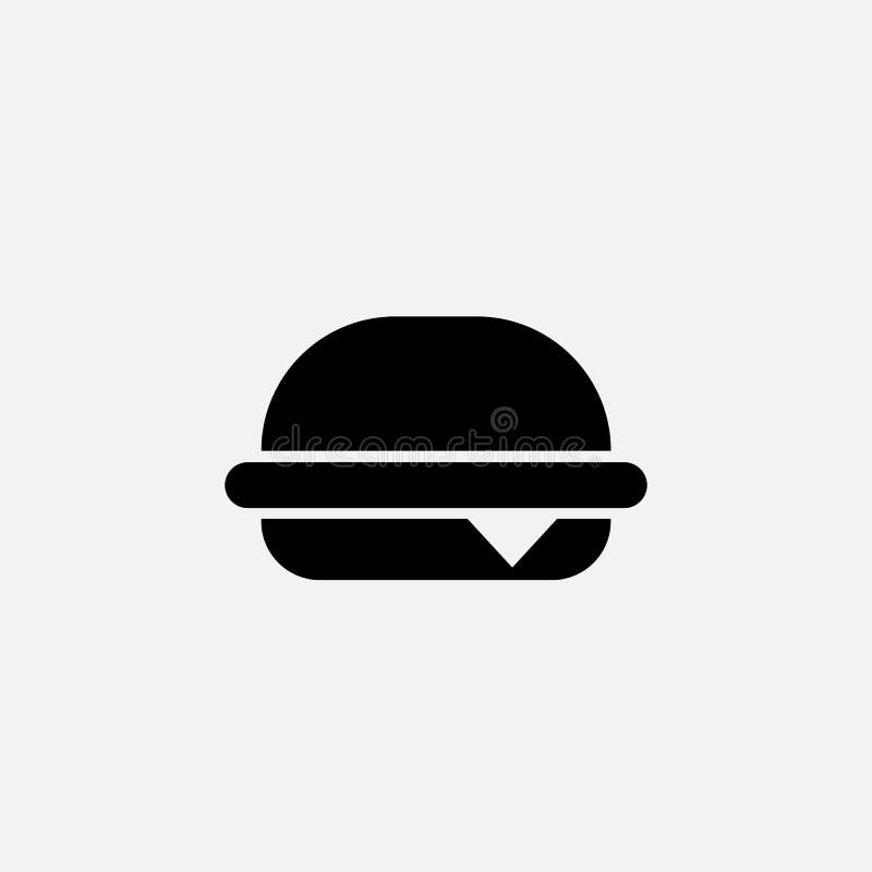 Hamburger. Vector Simple Modern Icon Design Illustration Stock Vector ...
