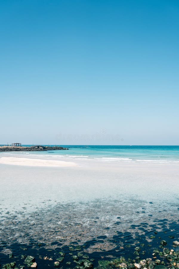 Hamdeok Beach in Jeju Island, Korea Stock Photo - Image of beach ...