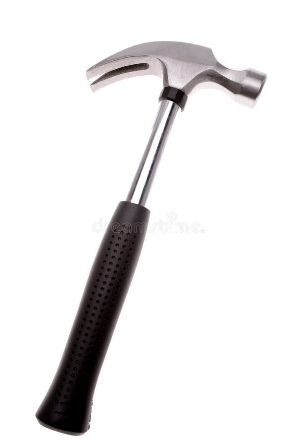 Moderne hamer stock afbeelding. Image of werk, verbeter - 3468953