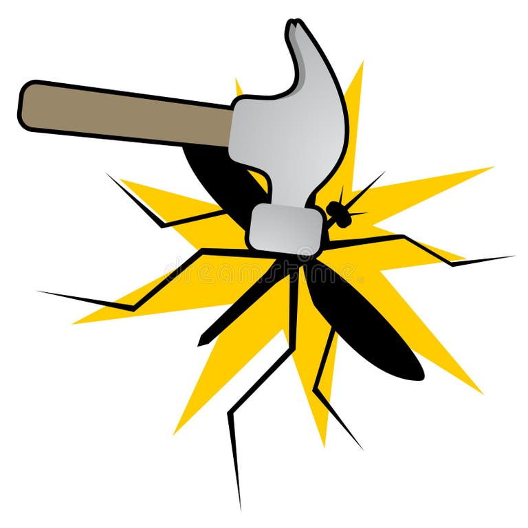 Hamer bug stock vector. Illustration of damage, defeat - 33757948