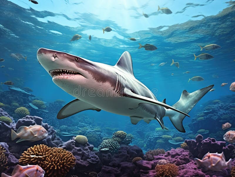 Hamhead stock illustration. Illustration of underwater - 293681561