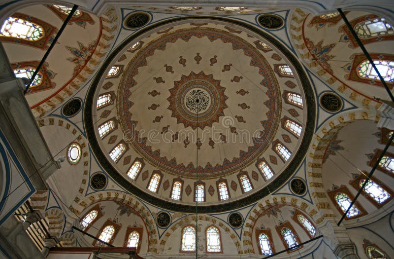 Hamidi Evvel Mosque editorial stock photo. Image of arch - 276048788