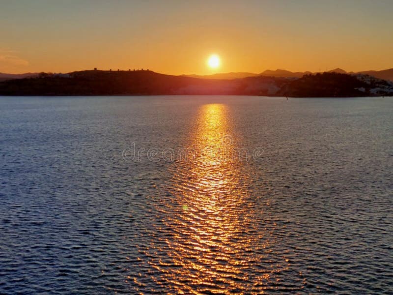 Hamilton, Bermuda Sunset stock photo. Image of deck - 229290082