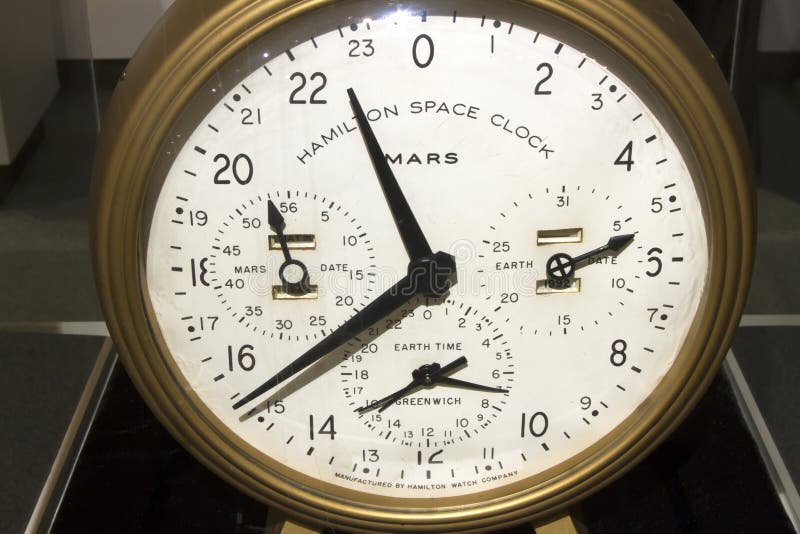 Hamilton Space Clock editorial image. Image of hour, exploration - 53048295