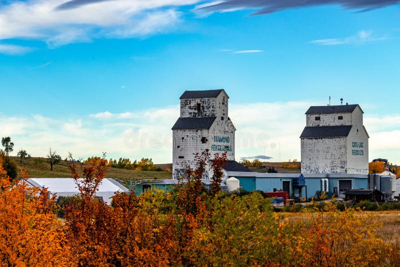 The Hamlet of De Winton in Foothills County Alberta Canada Editorial ...